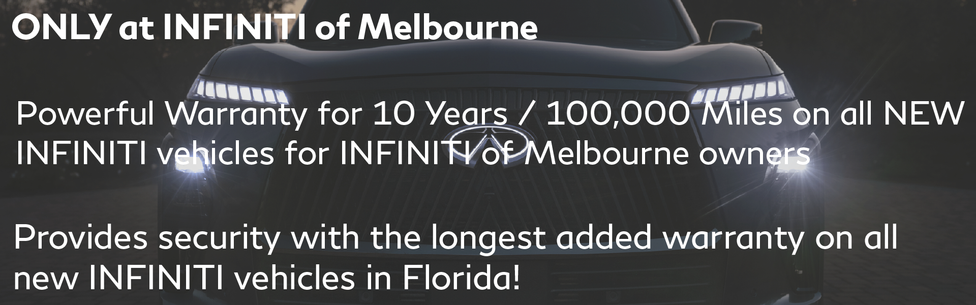 New & Used INFINITI Dealer in Melbourne, FL | INFINITI Dealership ...